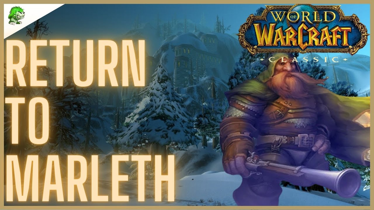 WoW Classic Return to Marleth - YouTube