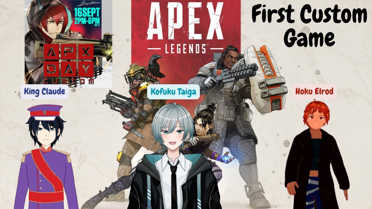 [Apex Legends Custom] We are going to YOLO only..... sorry very nervous ...