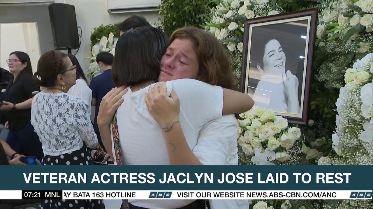 Veteran actress Jaclyn Jose laid to rest | ANC - YouTube