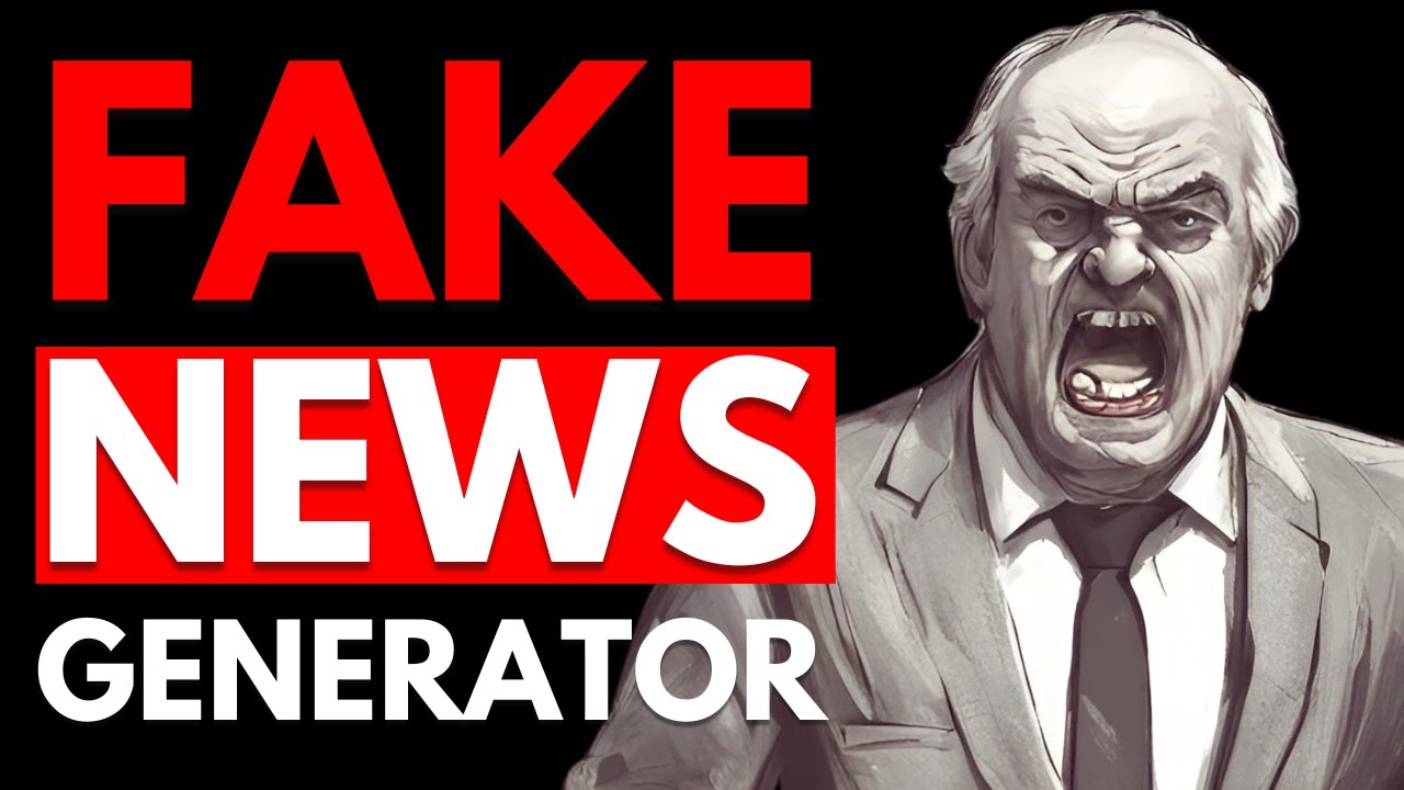 Fake News Generator with AI | Generate Free News Articles - YouTube