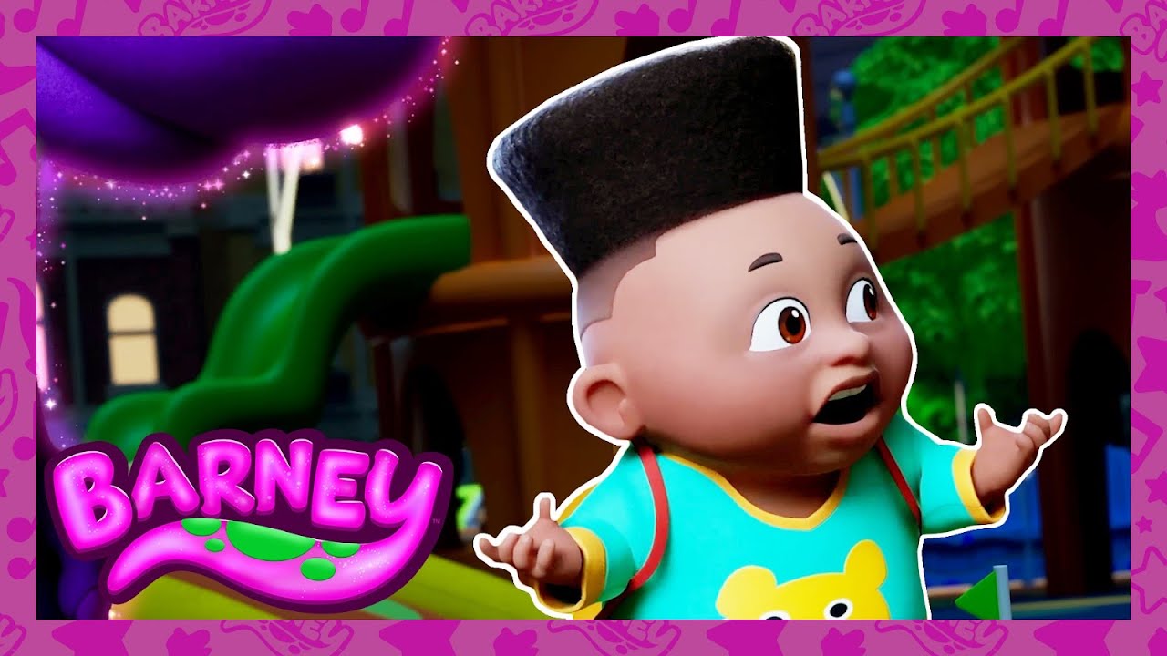 It's Okay to Feel Scared | Emotions for Kids | Barney's World - YouTube