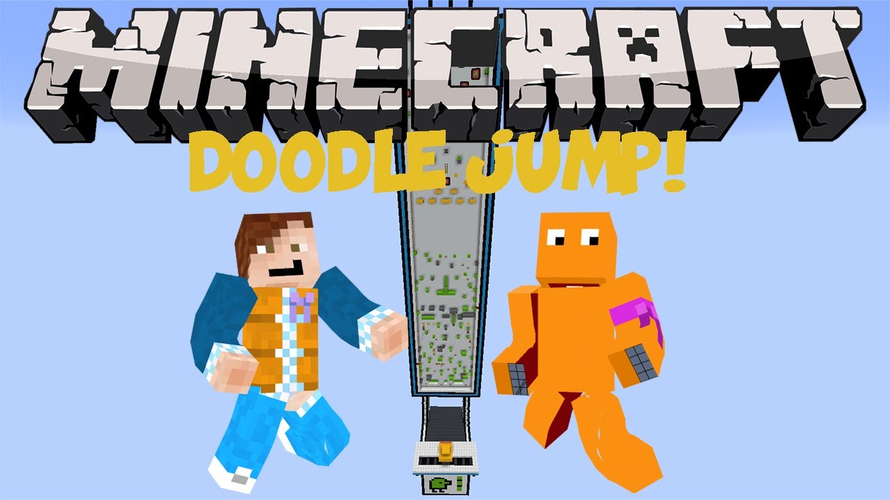 Minecraft: Doodle Jump Mini-Game Part 1! - YouTube