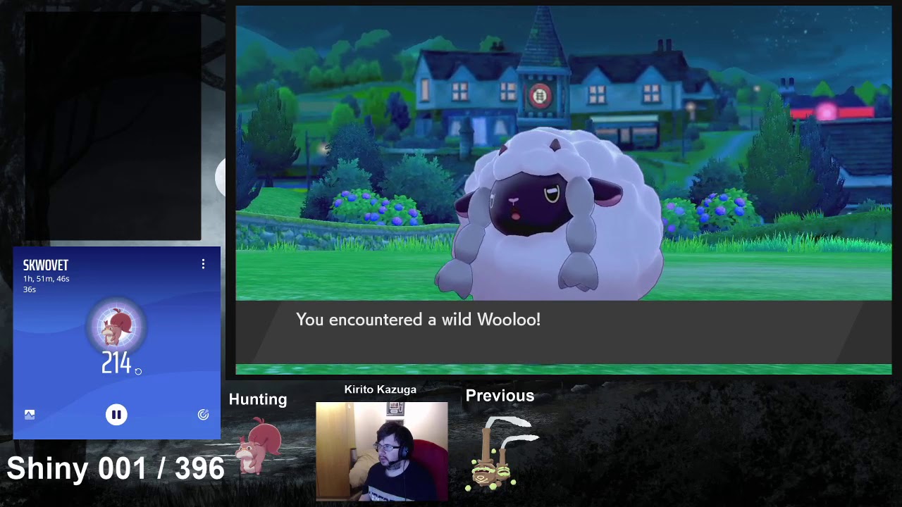 Shiny Hunt SKWOVET then raids | Pokemon Shield Part 17 - YouTube