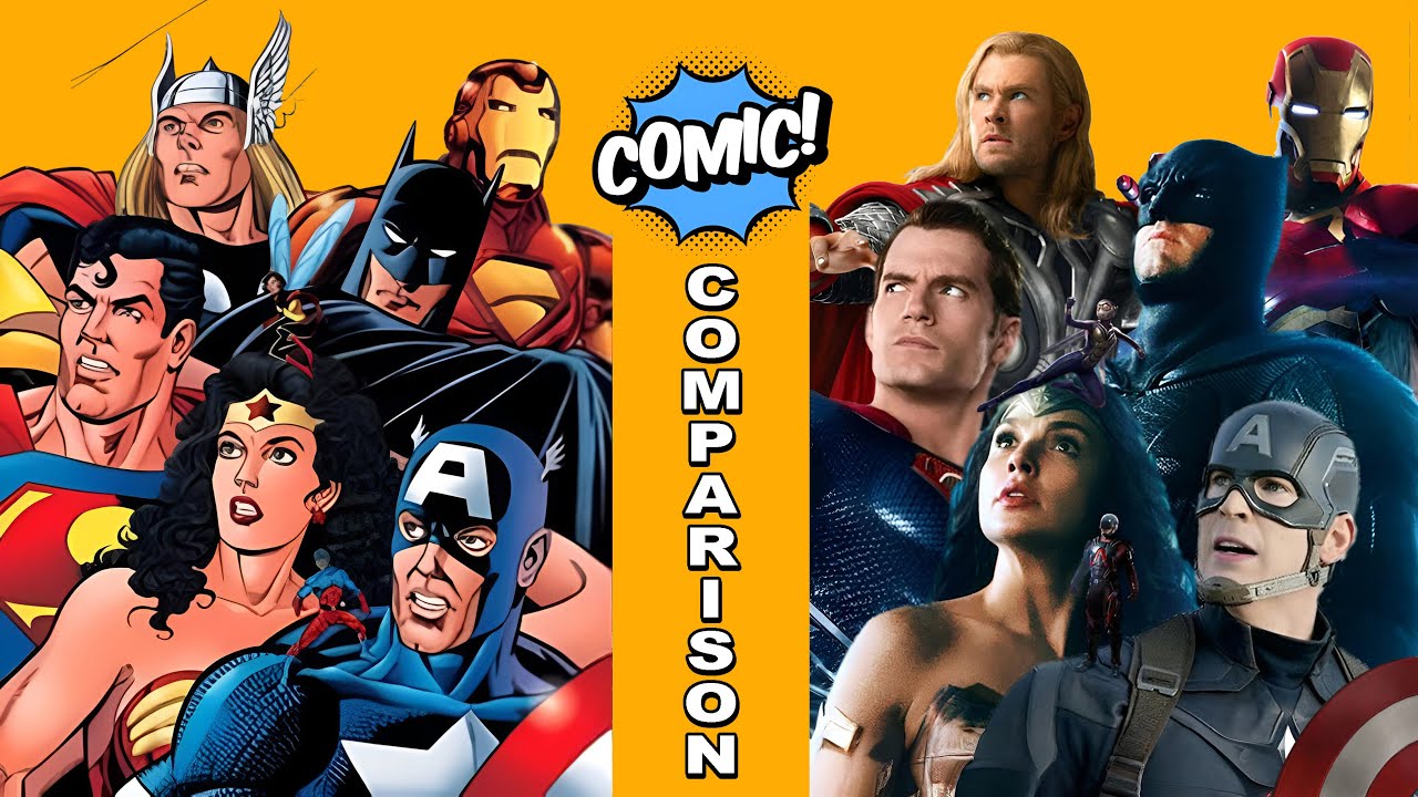 Comic vs Live Action Comparison: How Characters Have Changed Over Time ...