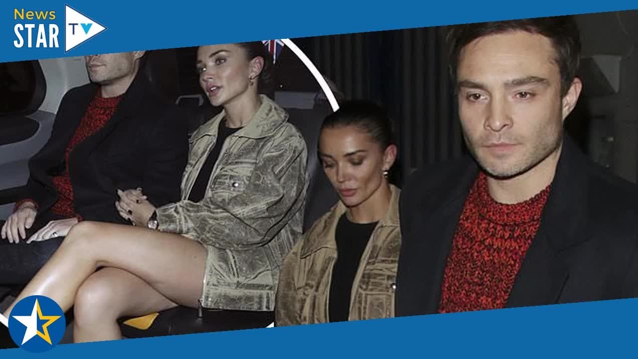 Ed Westwick and girlfriend Amy Jackson sizzle at Due Diligence x ...