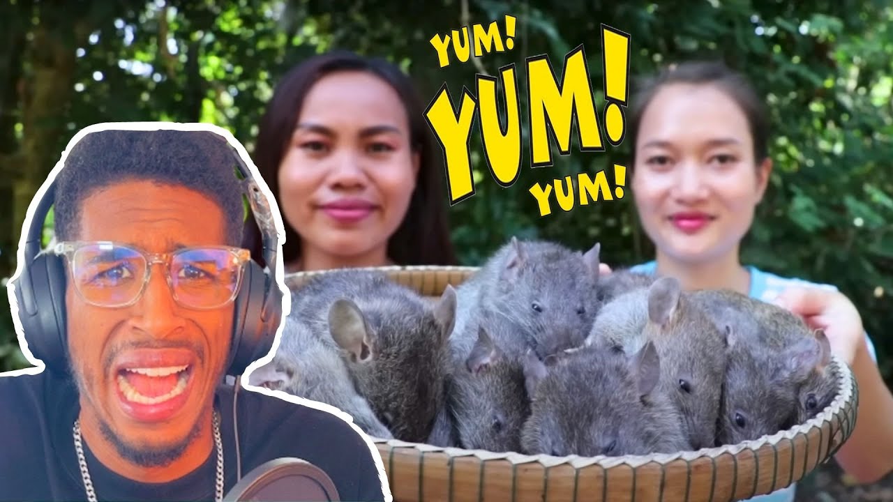 From Bizarre to Tasty: Reacting to Deep-Fried Animal Feasts! - YouTube