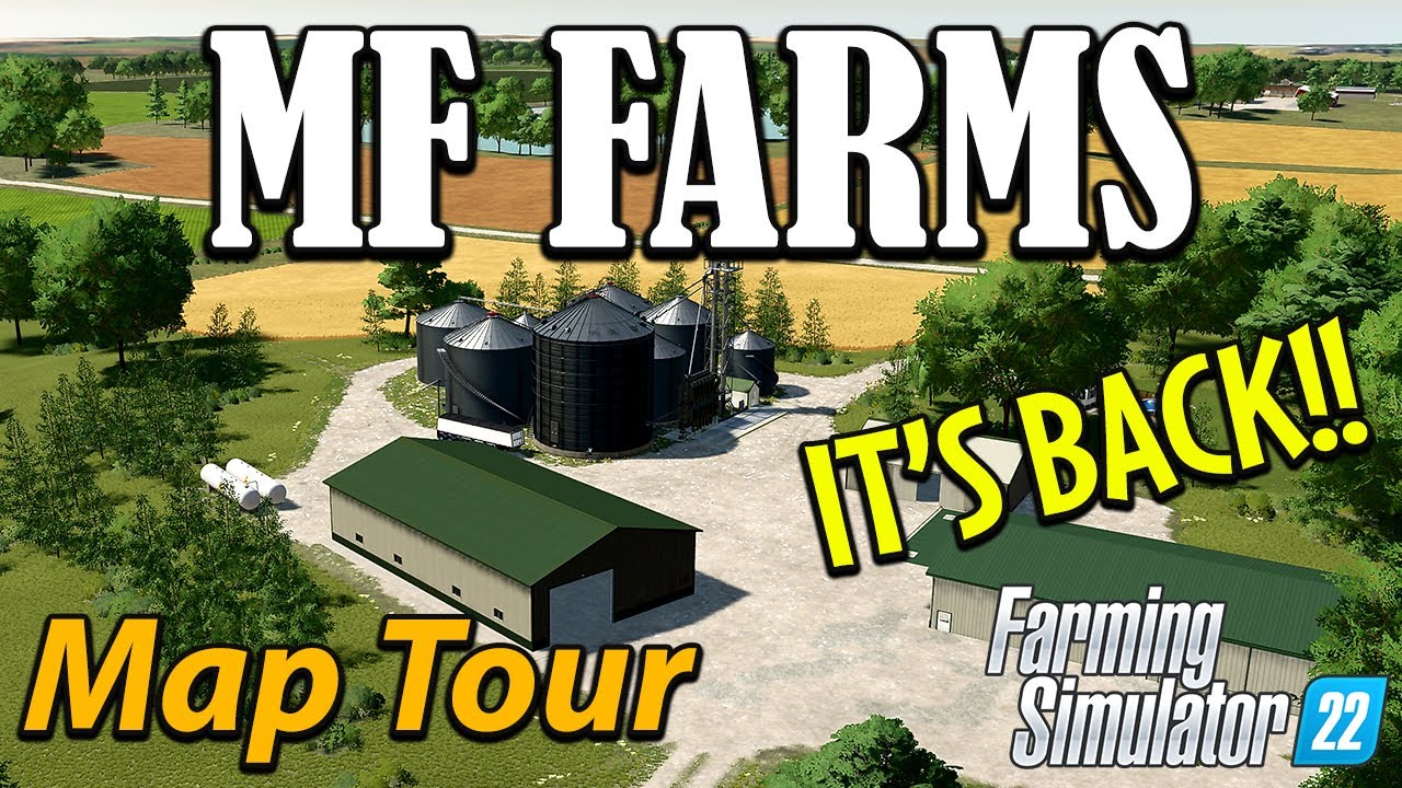 MILLENNIAL FARMS IS BACK! 🚜 MF FARMS - MILLENNIAL FARMS MAP TOUR! 🗺️ ...