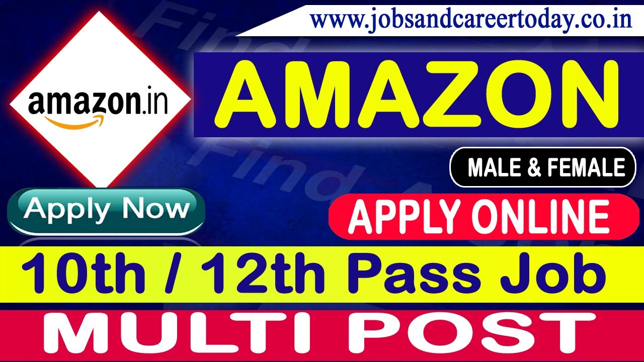 AMAZON JOB 2024 | WORK FORM HOME | AMAZON FREE JOB | AMAZON JOB DETAILS ...