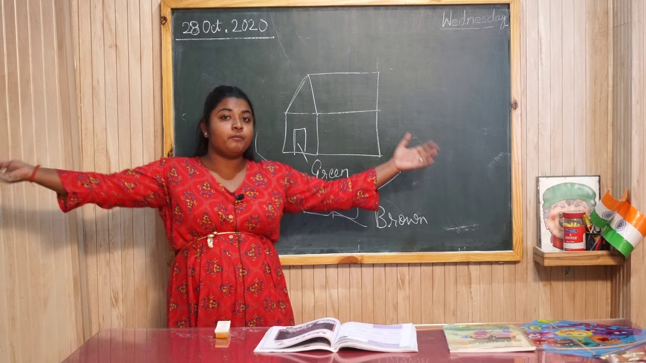 CLASS II ENGLISH BLACKBOARD 28 10 2020 - YouTube