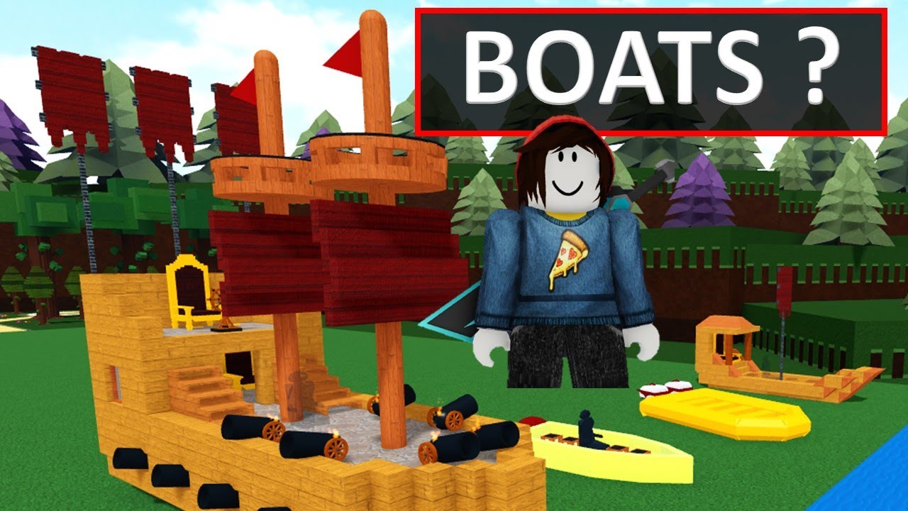 Boat Collection - Build a Boat for Treasure - YouTube