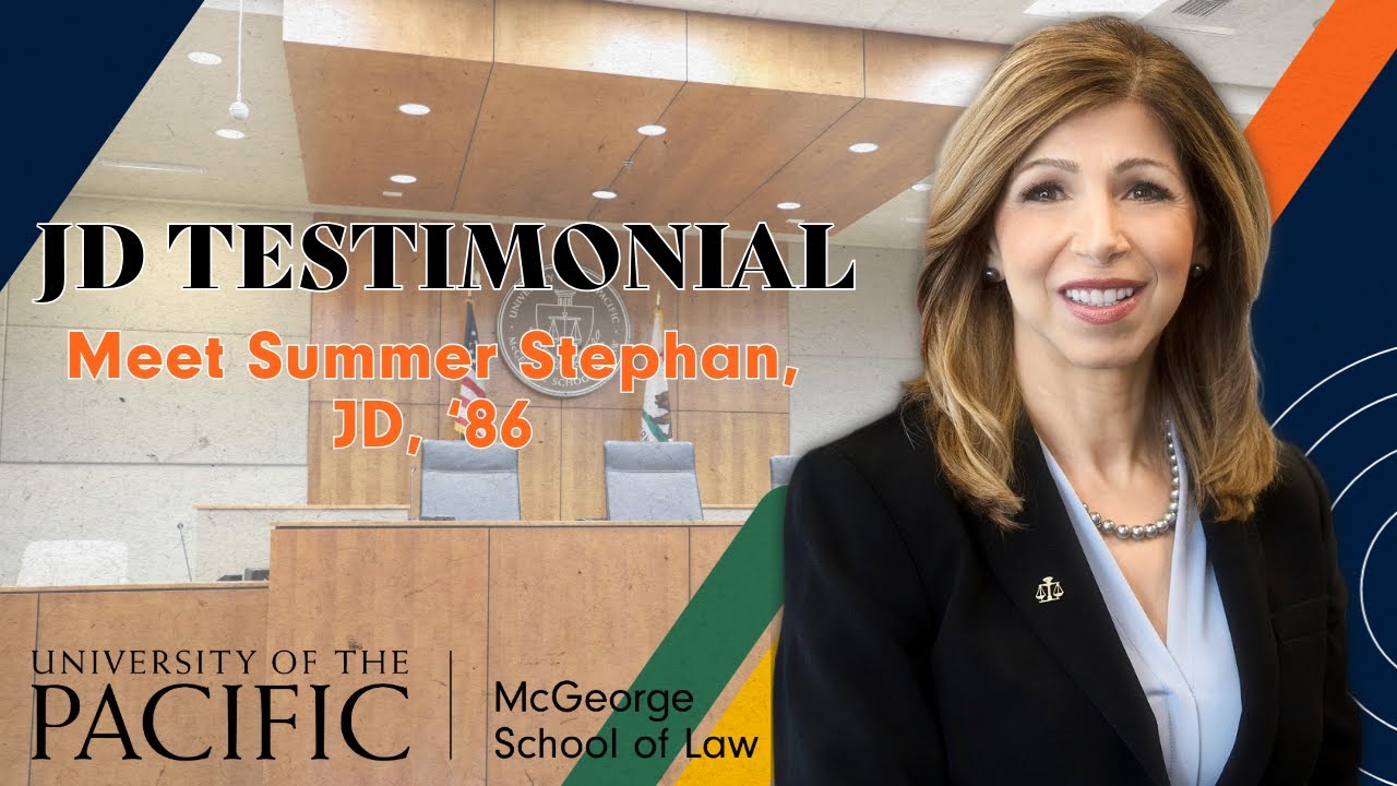 Alumni Stories: Summer Stephan, JD '86 - YouTube