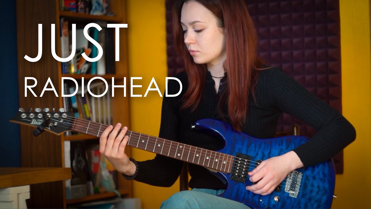 Radiohead - Just. Guitar cover by my student Alina - YouTube