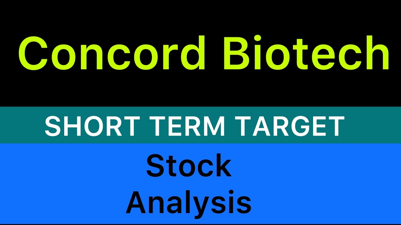 concord biotech ltd stock target 🍎 concord biotech stock news | CONCORD ...