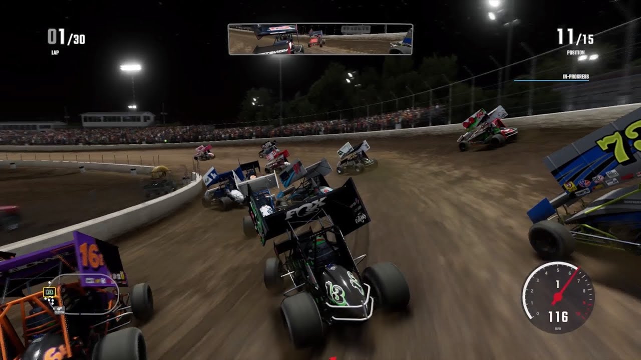 Xtreme Dirt Racing All-star Race at i55 World of Outlaws 410's - YouTube