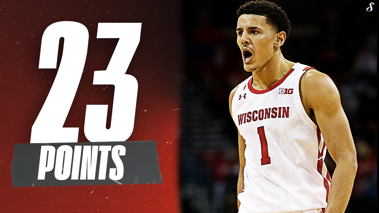 Johnny Davis Leads Wisconsin In Comeback Win | 23 PTS & 9 REB - YouTube