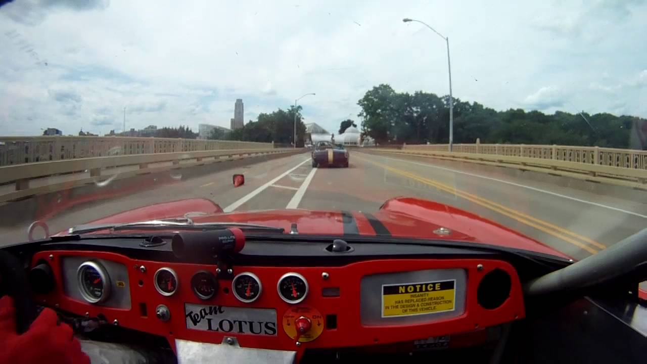 PVGP 2016 Schenley park Lotus Europa race highlights - YouTube