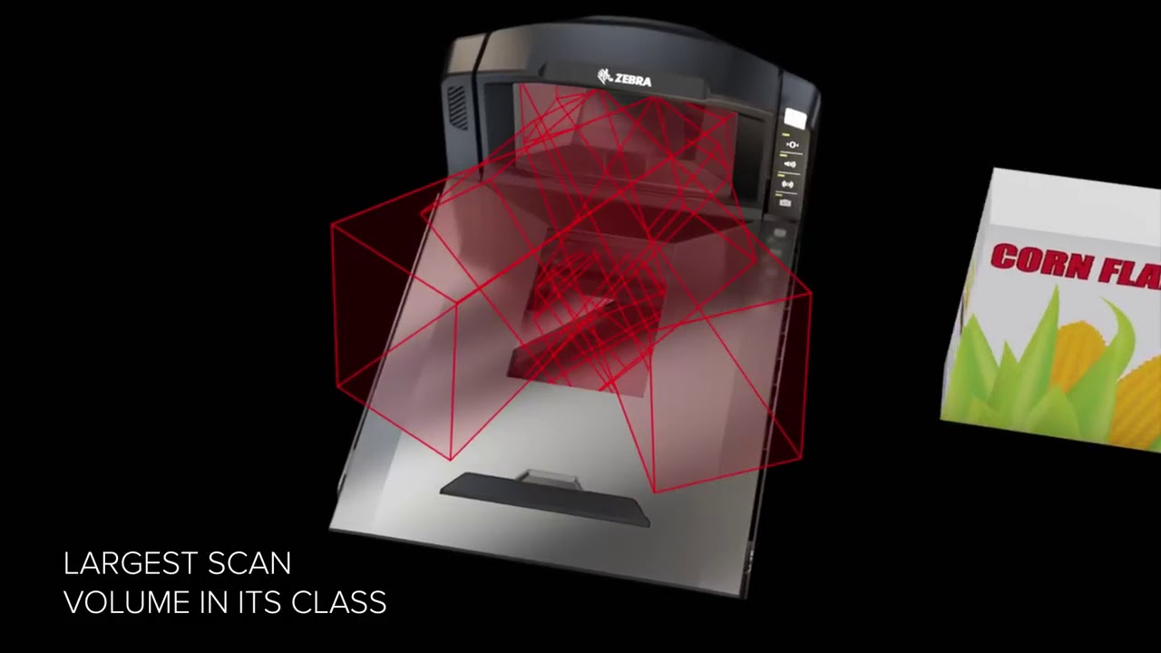 Zebra Technologies MP7000 Multi Plane Scanner short - YouTube