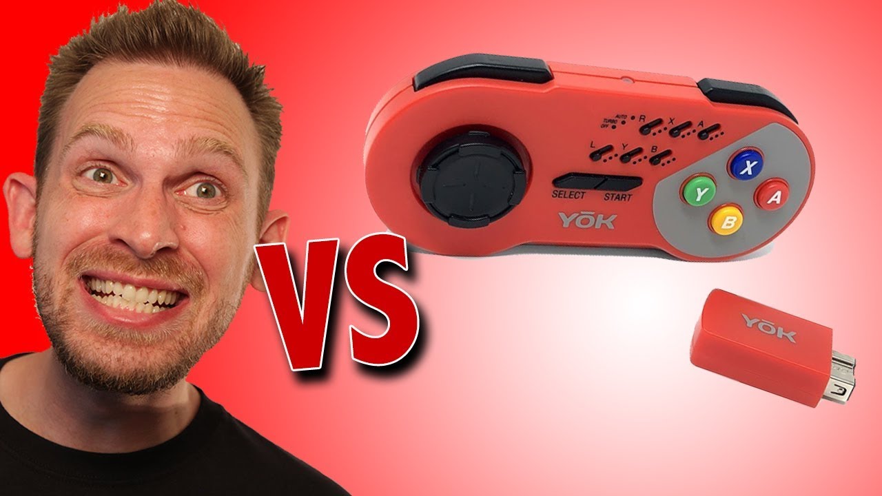 YOK SNES Wireless Turbo Controller Unboxing - YouTube