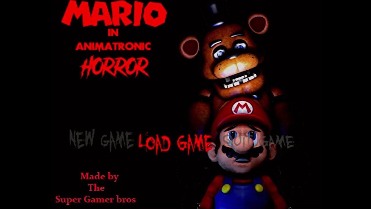 Mario In Animatronic Horror, Night 1 - YouTube