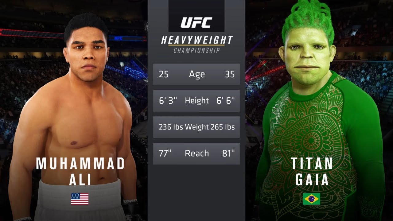 Muhammad Ali vs. Titan Gaia - EA Sports UFC 4 - Boxing Stars 🥊 - YouTube