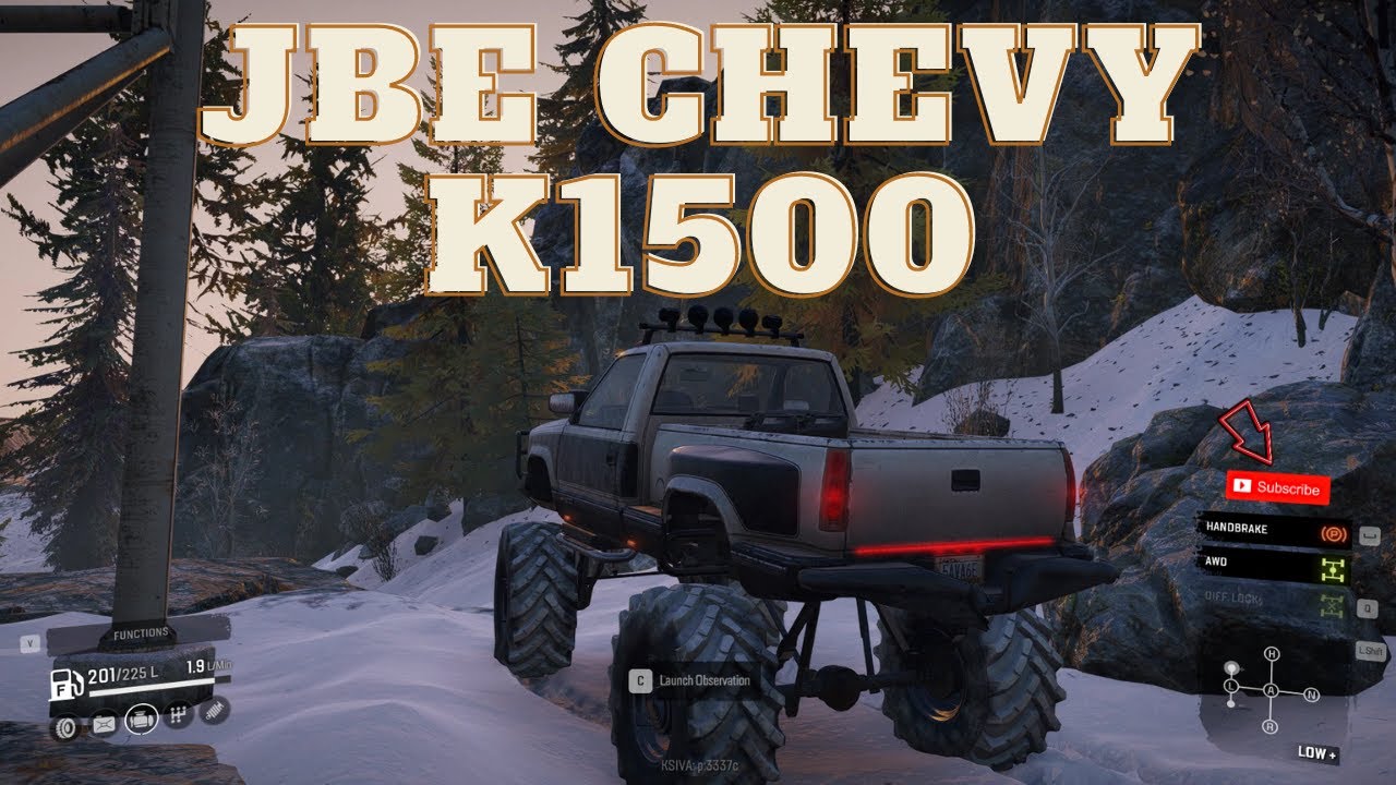 SnowRunner Mod Review | JBE CHEVY K1500 - IS THE 1500 FINALLY USEFUL ...