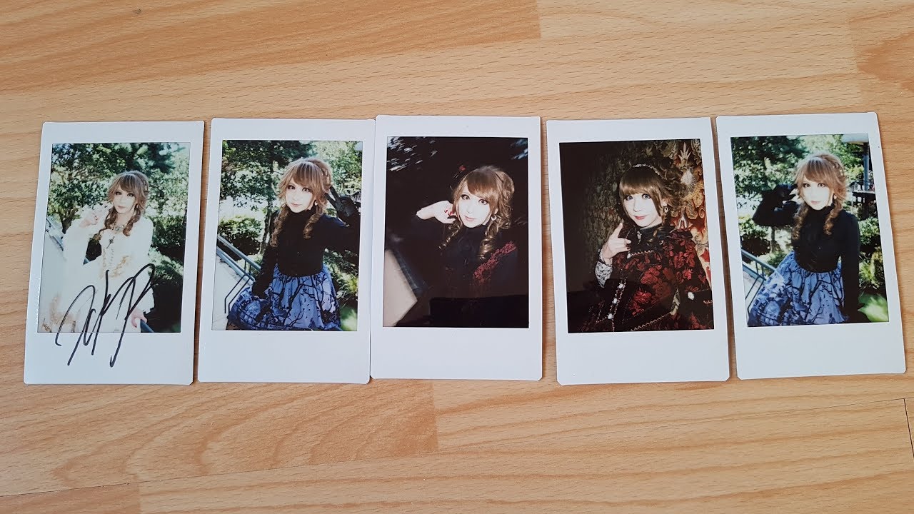 HIZAKI Cheki/Polaroid Photoset 2018 #2, With Autograph - YouTube