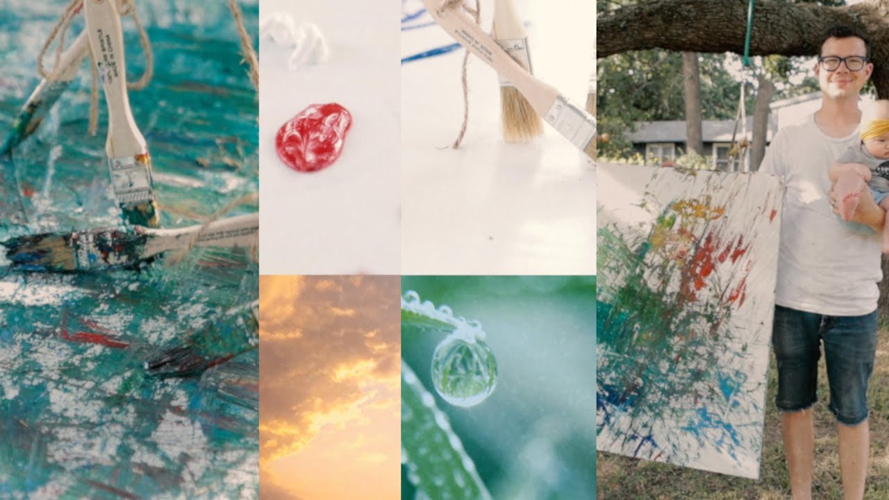 Painting a MASTERPIECE while in a Hammock - YouTube