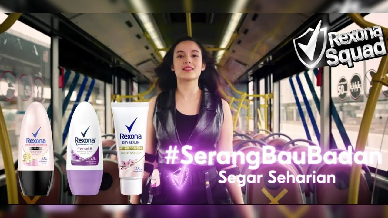 [TVC] Iklan Rexona Chelsea Islan (Serang Bau Badan Segar Seharian ...