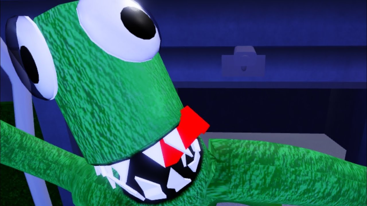 Rainbow friends chapter 2 green box lock challenge - YouTube