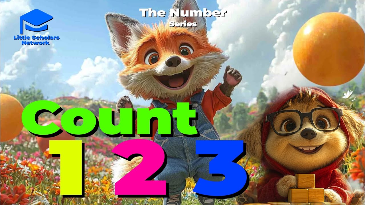Number Series - 1 2 3 Let’s Count So Happily | Fun Counting Song for ...