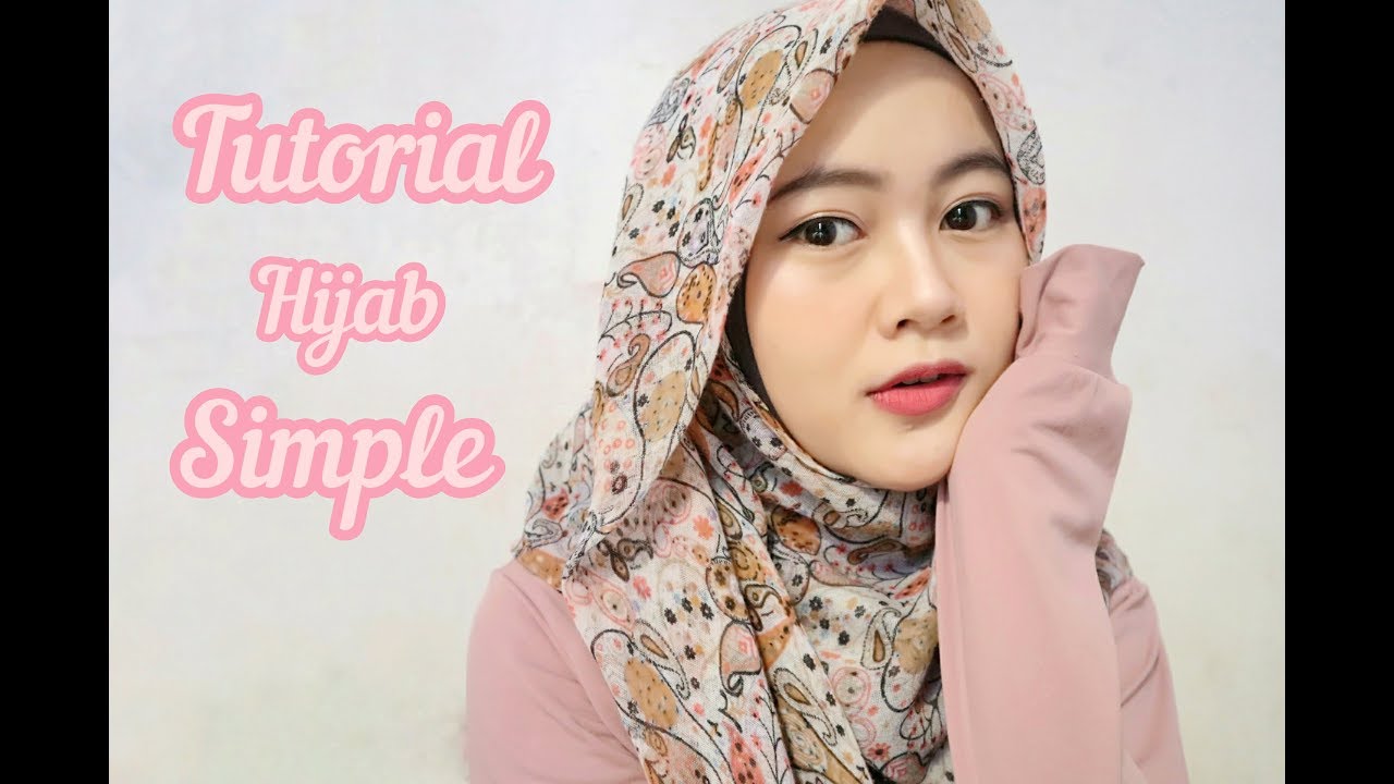 Tutorial Hijab Simple - YouTube