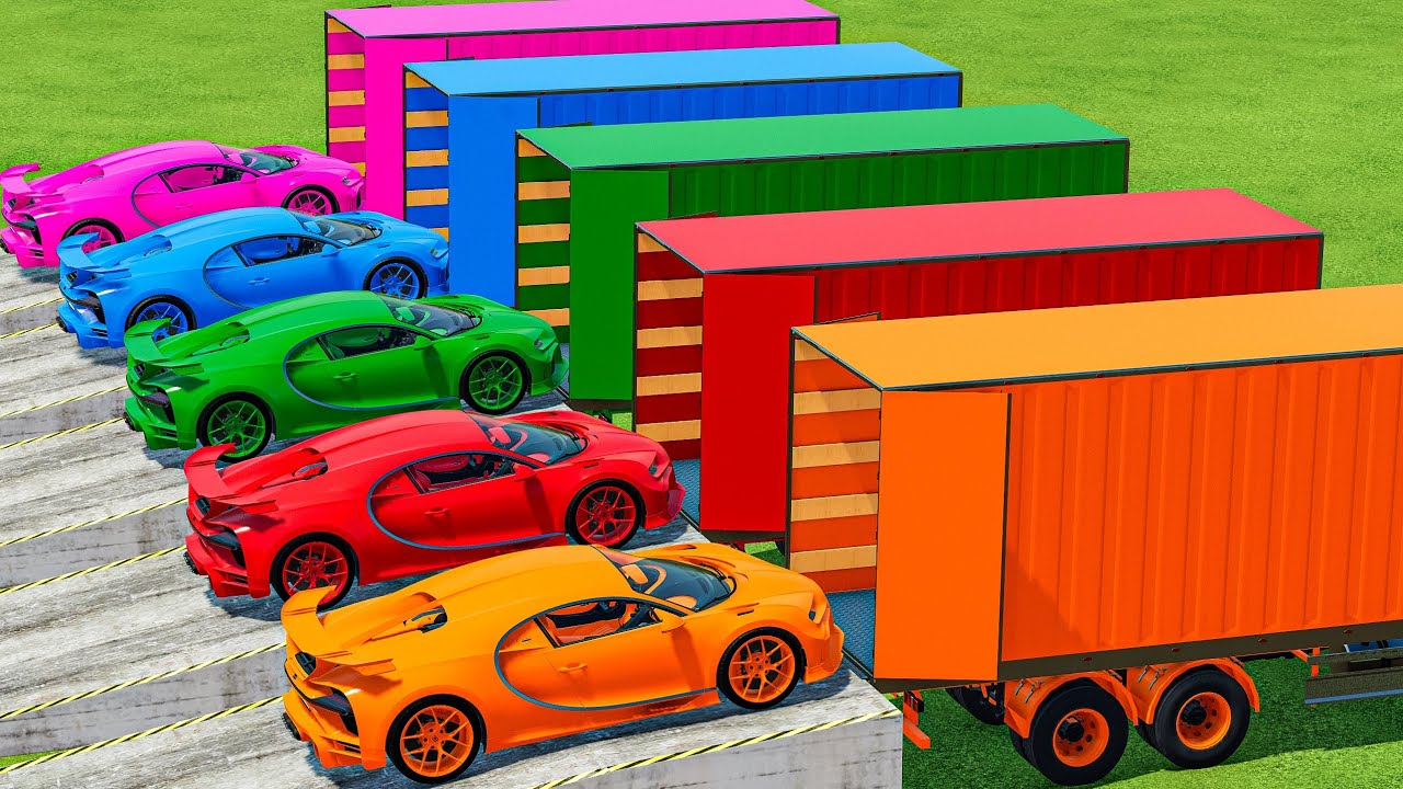 BUGATTI SUPER CARS PARKING & SPEED TESTING IN FS22 | FARMING SIMULATOR ...