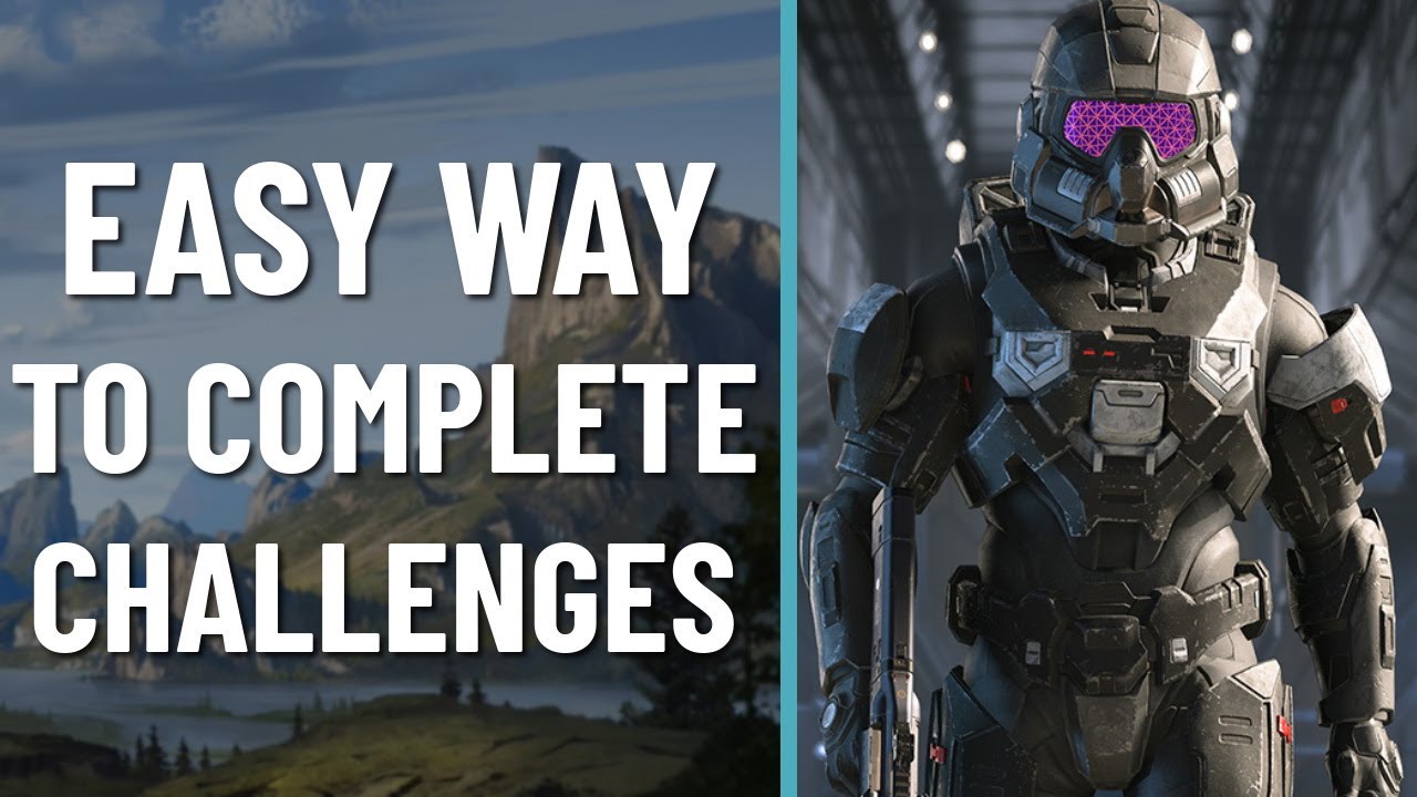 Easy Way To Complete Challenges | Halo Infinite - YouTube