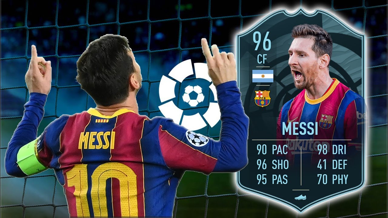 REVIEW MESSI POTM 96 | VALE LA PENA? | FIFA 21 - YouTube