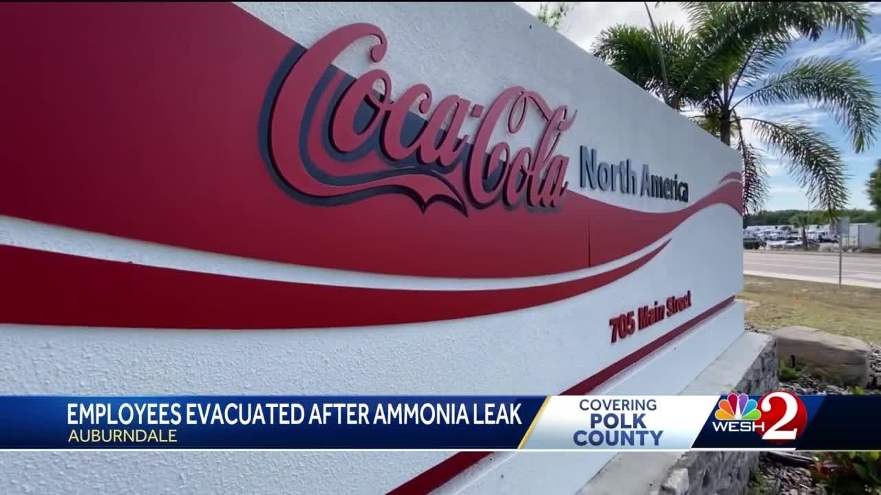 Employees evacuate after chemical leak at Polk County Coca-Cola plant ...