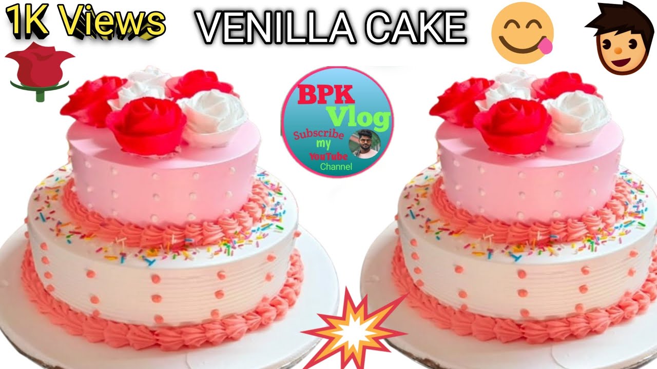 How to make a venilla cake#venilla cake full video #venilla cake new ...