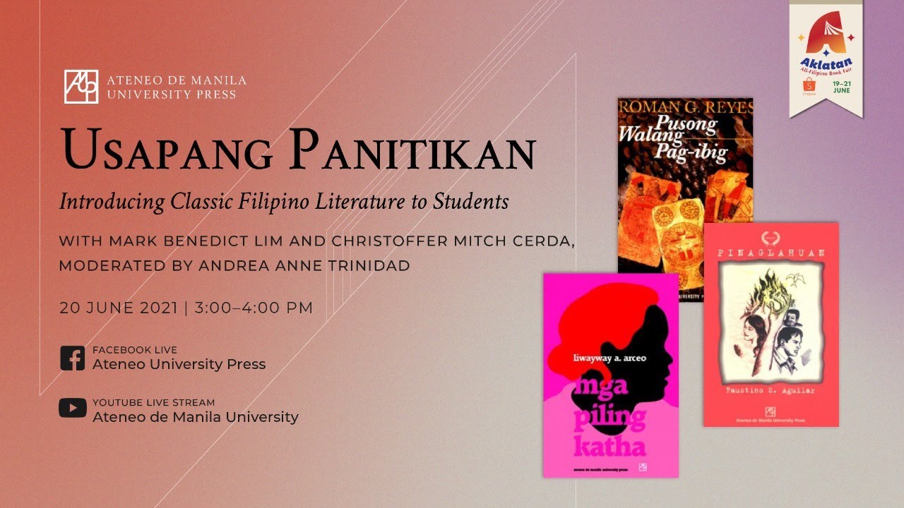 Usapang Panitikan: Introducing classic Filipino literature to students ...