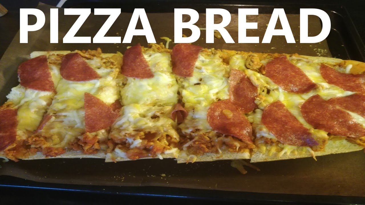 HOW TO MAKE THE BEST PIZZA BREAD. - YouTube