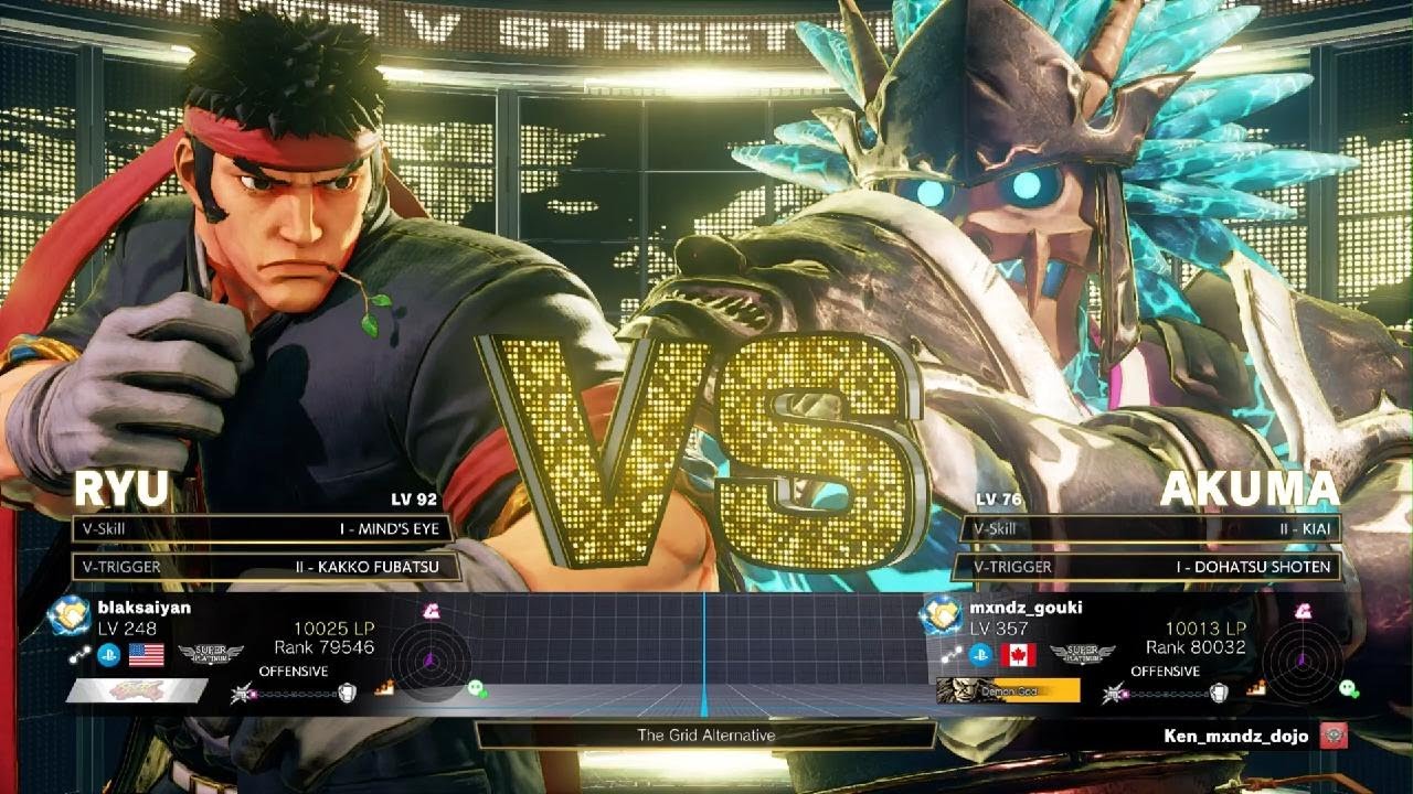 SFV CE blaksaiyan : Ryu vs Akuma - I scared mxndz_gouki, lmao🤣🤣 - YouTube