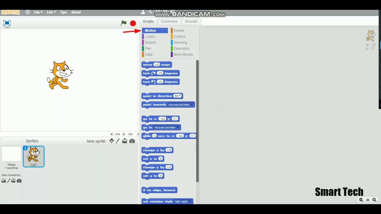 programming in scratch grade 6,7,8,9,10 | SMART TECH - YouTube