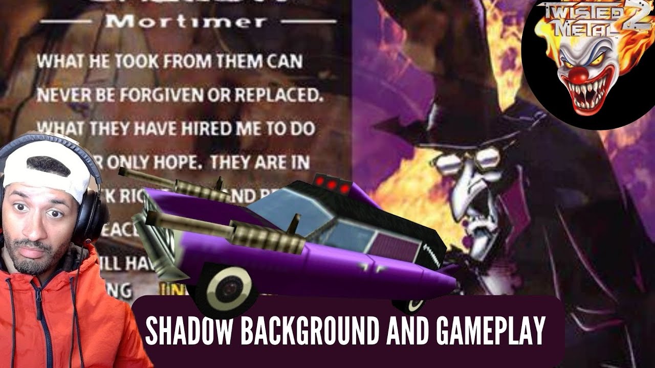 TWISTED METAL 2: SHADOW GAMEPLAY AND BACKSTORY - YouTube