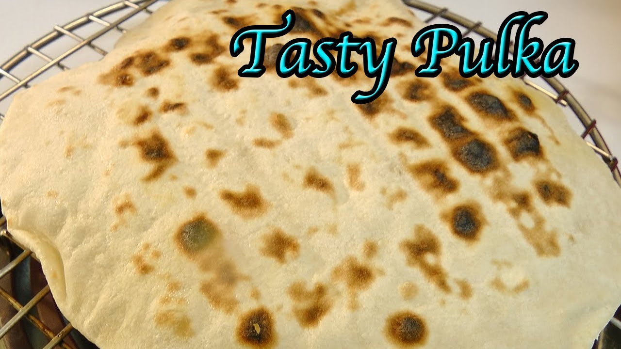 Super Tasty Soft Pulka (Indian Soft Bread)/ Roti Without Oil And Badam ...