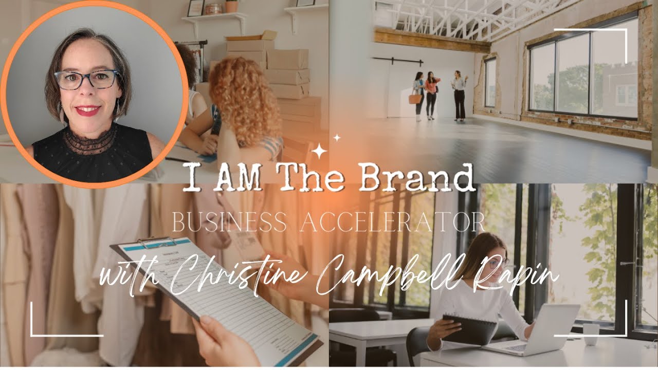 Amplify your Message with Christine Campbell Rapin in I AM The Brand Business Accelerator - YouTube