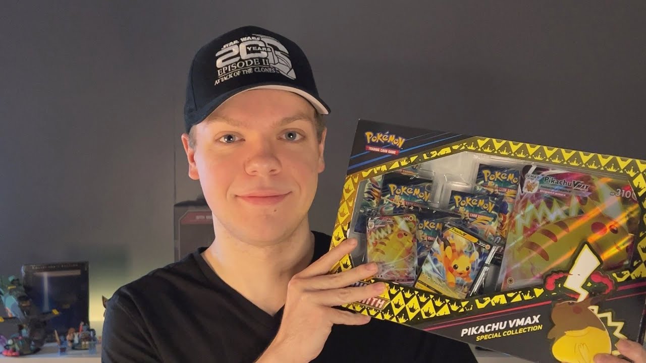 ASMR | Pokémon Pikachu Special Collection Unboxing! Pokemon TCG Pack ...