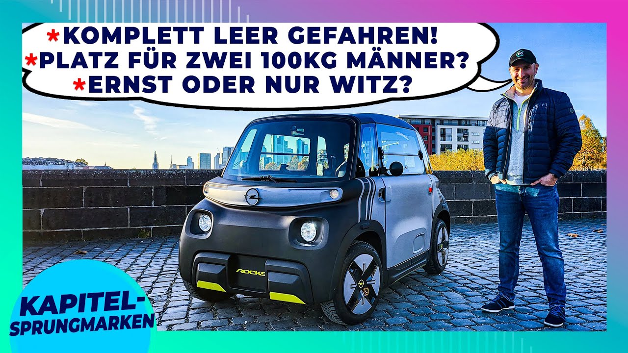 Opel Rocks-e: 2€ auf 100km & Kaufpreis wie ÖPNV Ticket! Wirklich? - YouTube