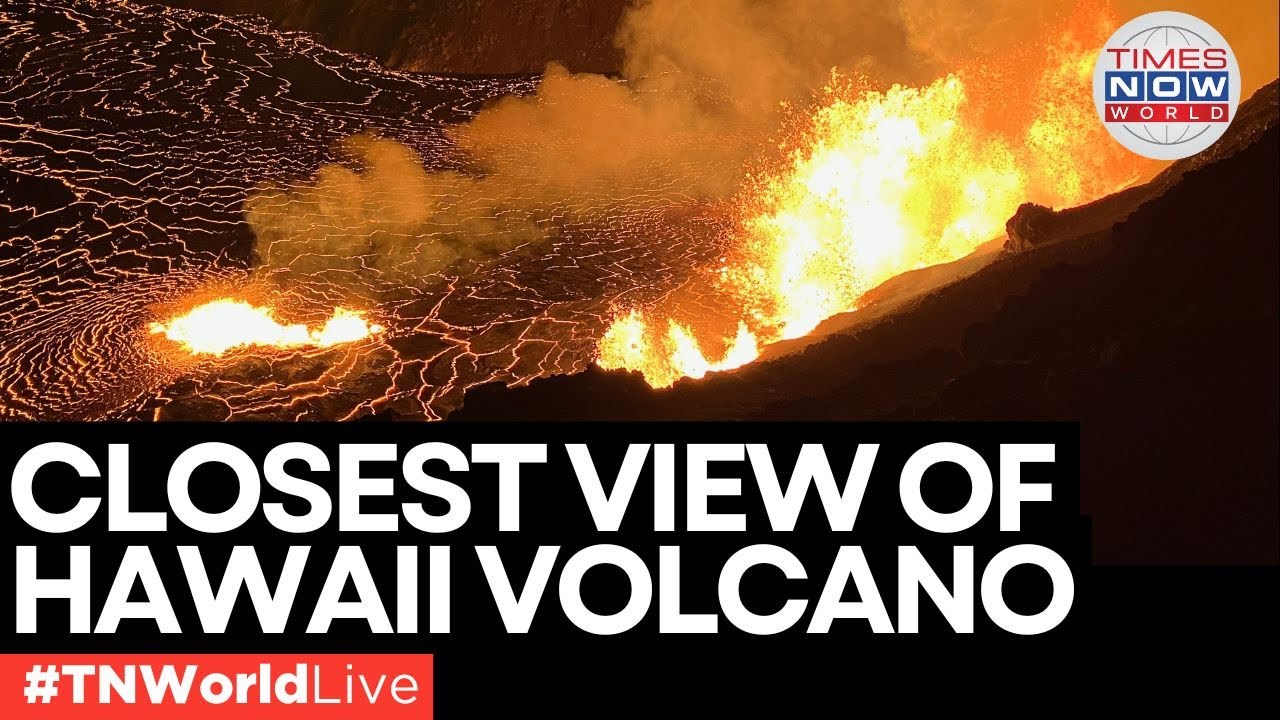 LIVE: Kilauea Volcano, Hawaii ERUPTS in Spectacular Display of Fire and ...