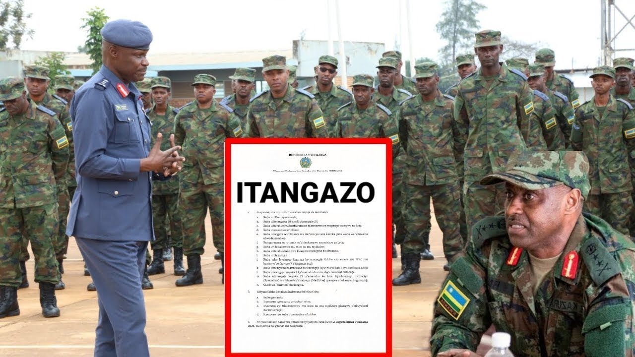 ITANGAZO RYIHUTIRWA RIVUYE MU GISIRIKARE CY'U RWANDA RDF NONAHA ...