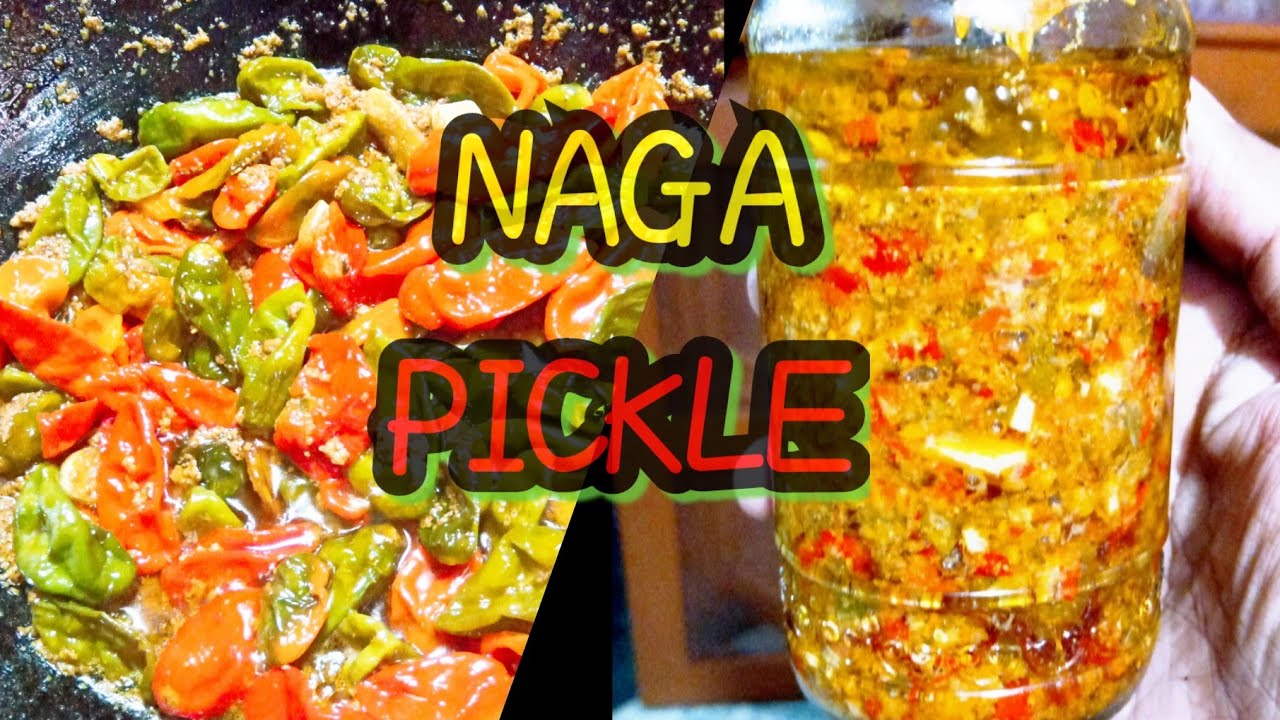 সিলেটি নাগা মরিচের আচার রেসিপি । Spicy Naga Pickle Recipe।Traditional ...