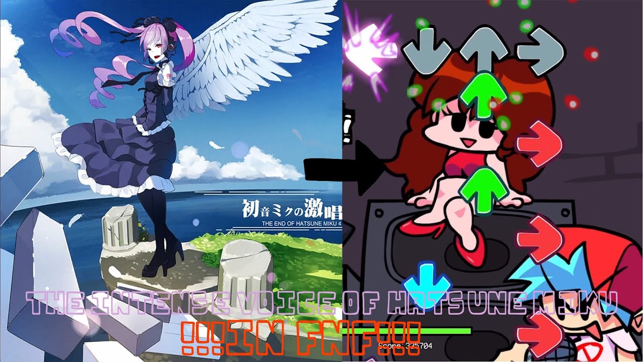 The Intense Voice of Hatsune Miku: High Effort FNF Chart - YouTube