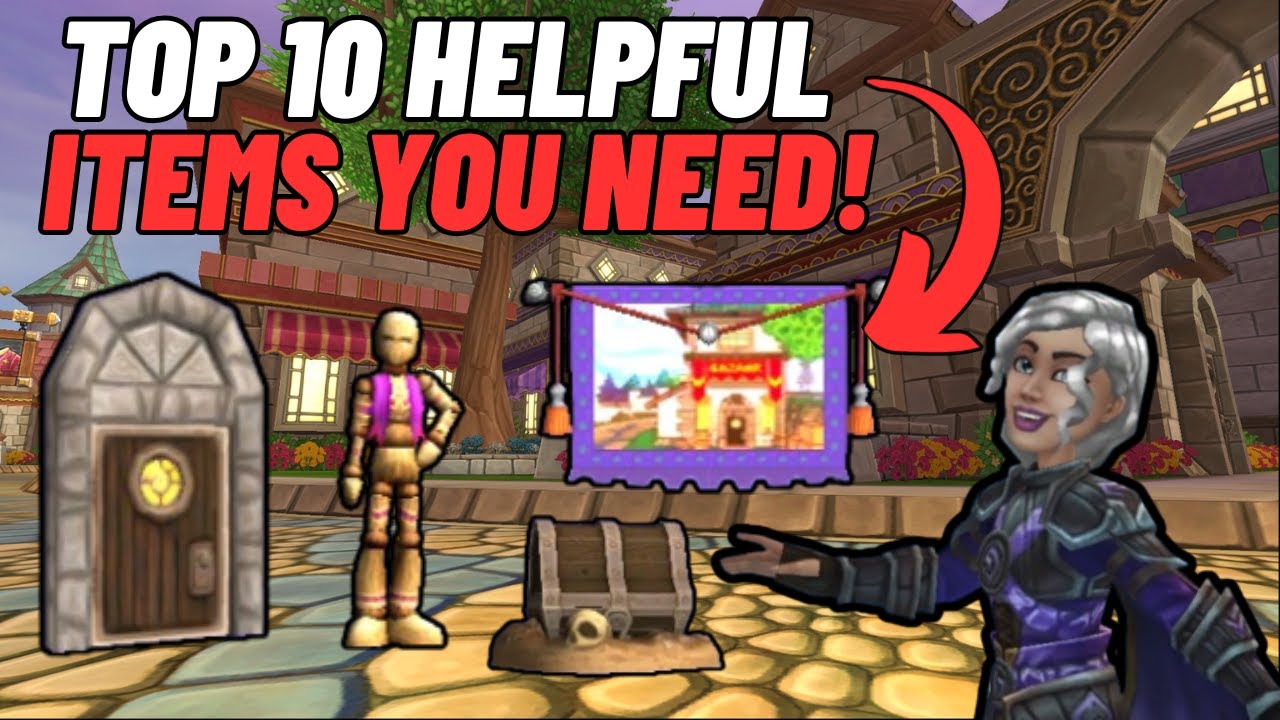 Wizard101| Top 10 Helpful Items EVERY Wizard Needs! - YouTube